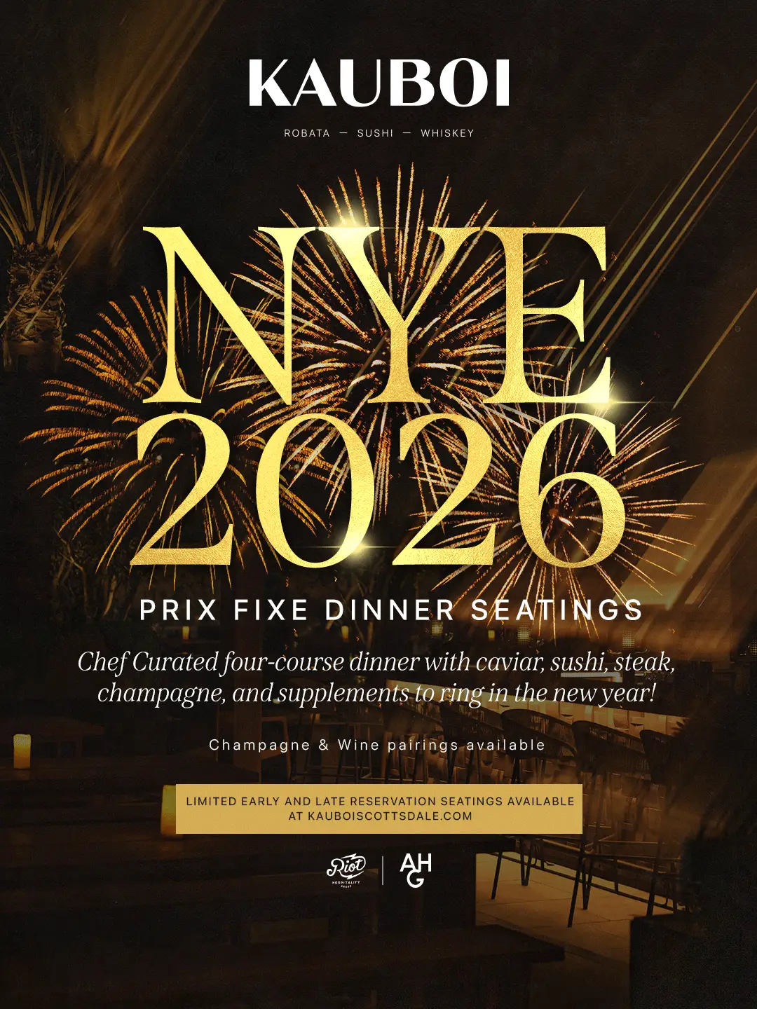 KAUBOI Scottsdale – Whiskey, Sushi, Robata